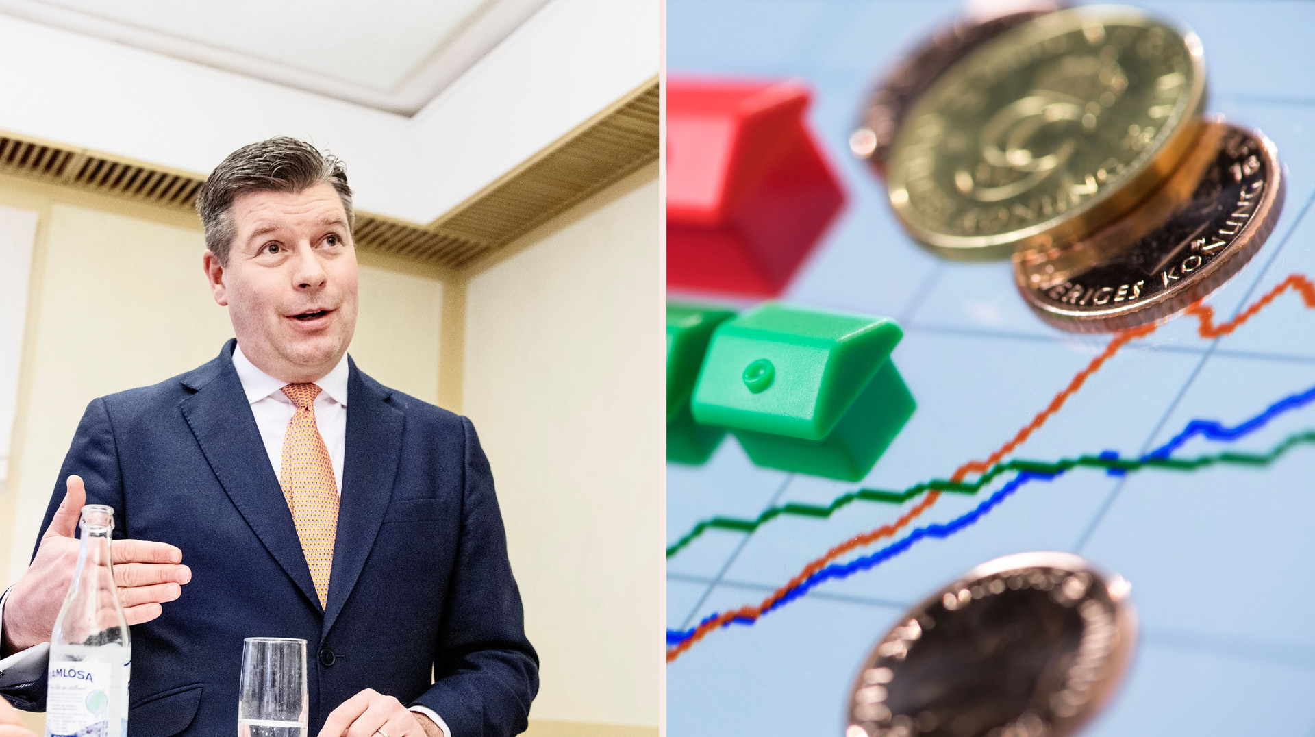 SEB:s vd Johan Torgeby försvara räntehöjningen på bolån