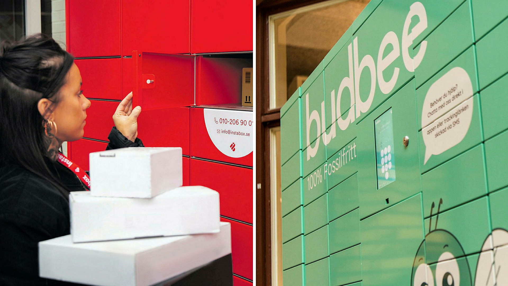 Instabox och Budbee går samman – blir Instabee