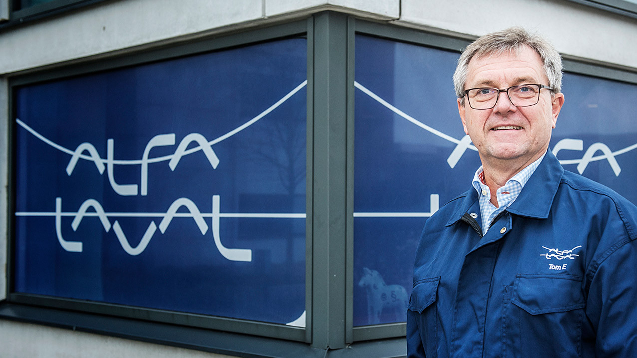 Intervju med Alfa Lavals vd Tom Erixon