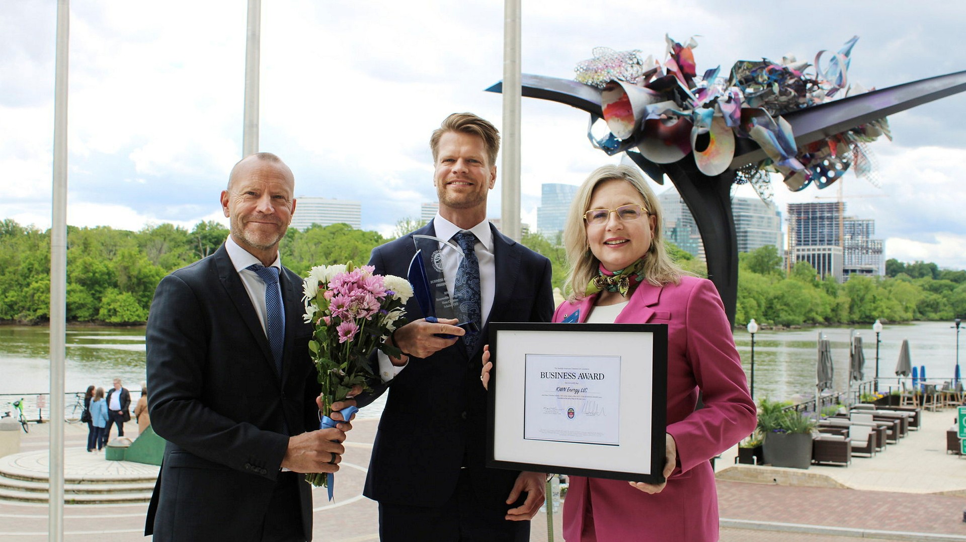 Iown vinner SACC USA Business Award