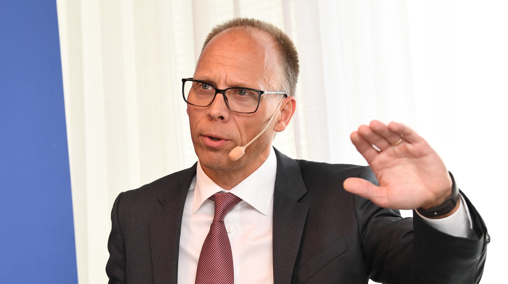 Intervju med Nordeas vd Frank Vang-Jensen.