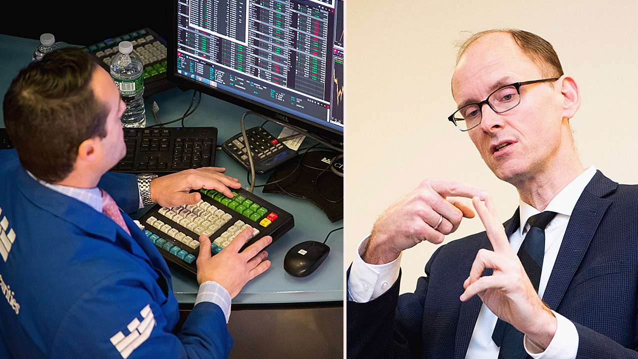 Deutsche Banks Torsten Slok räknar med recession.