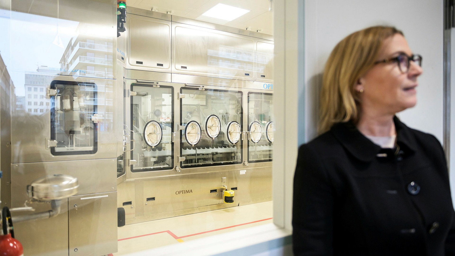 Octapharma har fabriken mitt på Kungsholmen i Stockholm