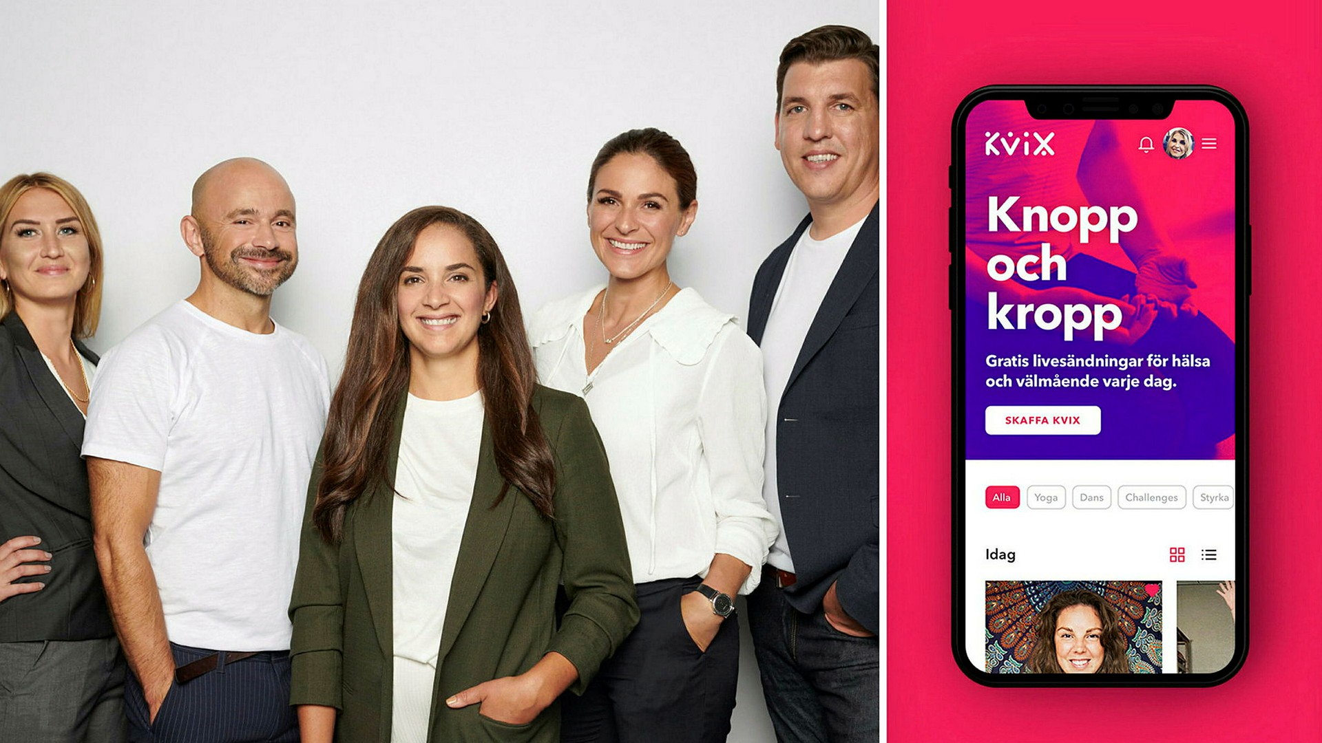 Börsnoterade träningsappen Kvix skär ner