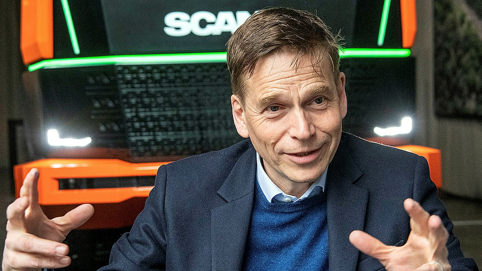 Christian Levin om dubbla rollerna som vd för Scania/Traton