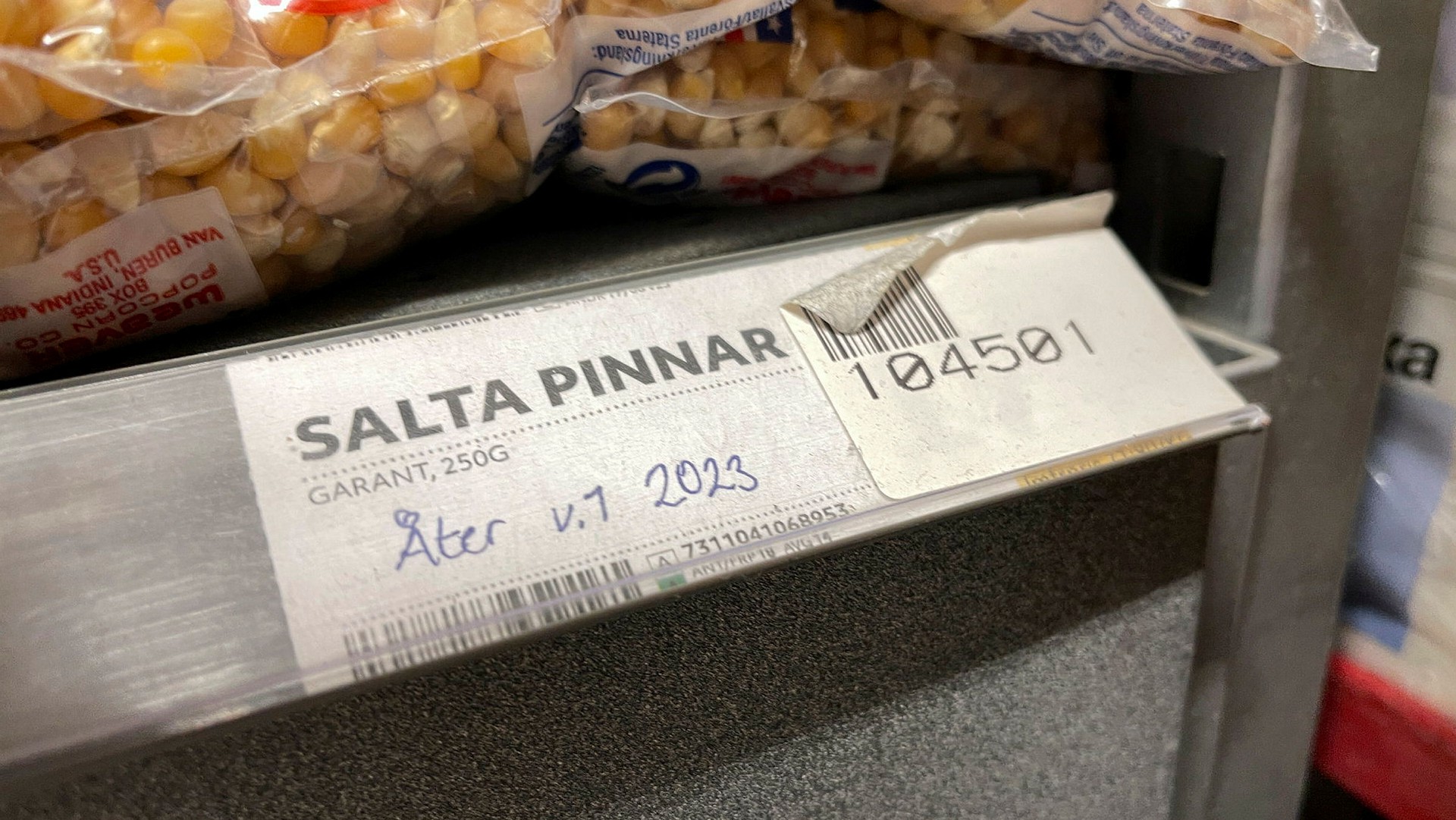 Salta pinnar-brist i Sverige