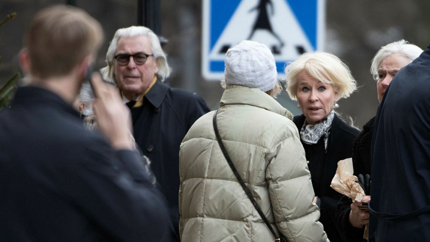 Näringslivstopparna följde Melker Schörling till sista vilan