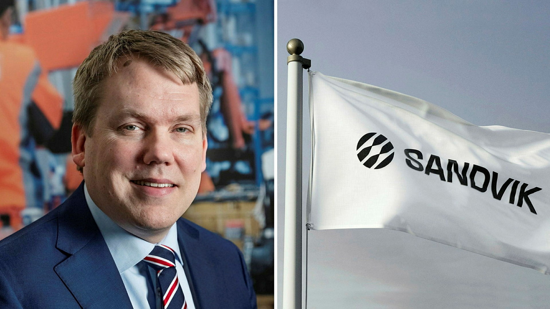 Sandviks orderingång lägre än väntat – aktien faller