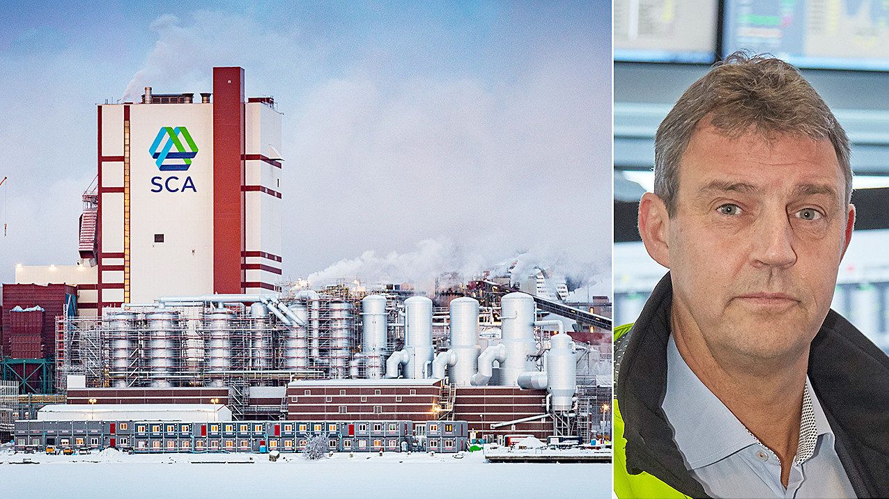 SCA öppnar nya fabrken i Östrand
