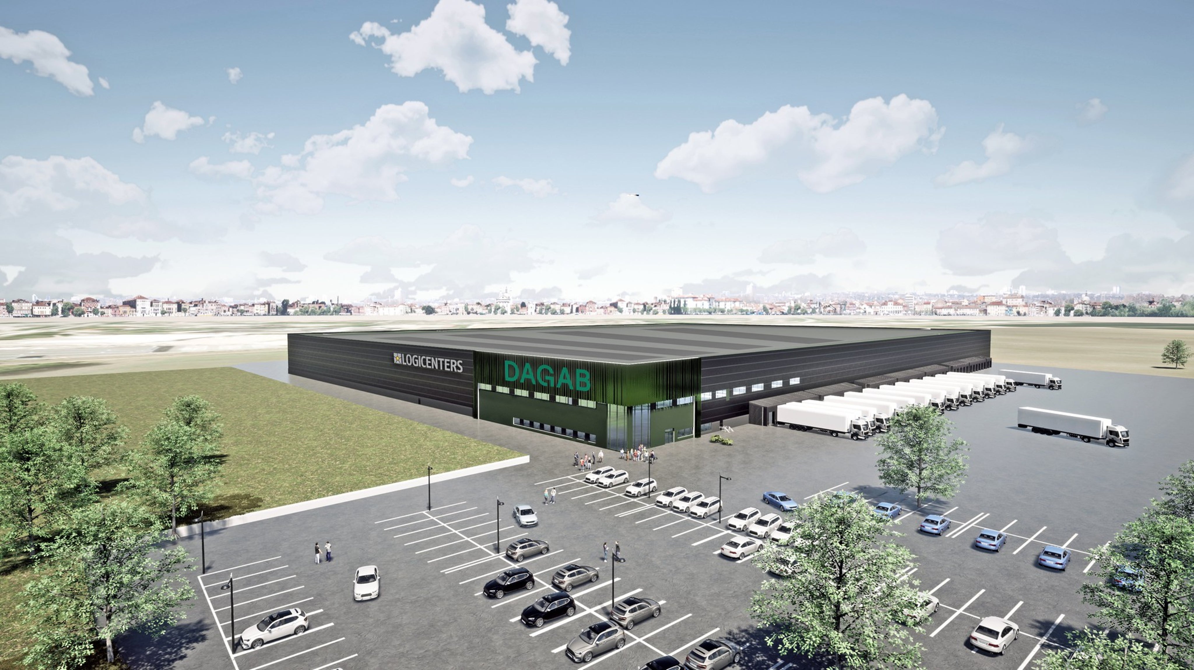Dagab bygger nytt rikslager i Landskrona. - Dagligvarunytt