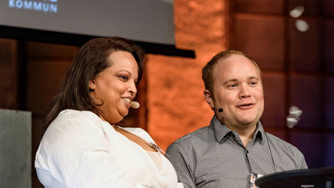 Entreprenörerna talade på Di Gasells nätverksfrukost i Gävle